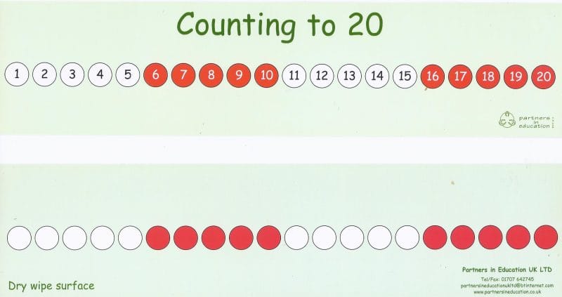 1-20 bead number line - Partners in Education