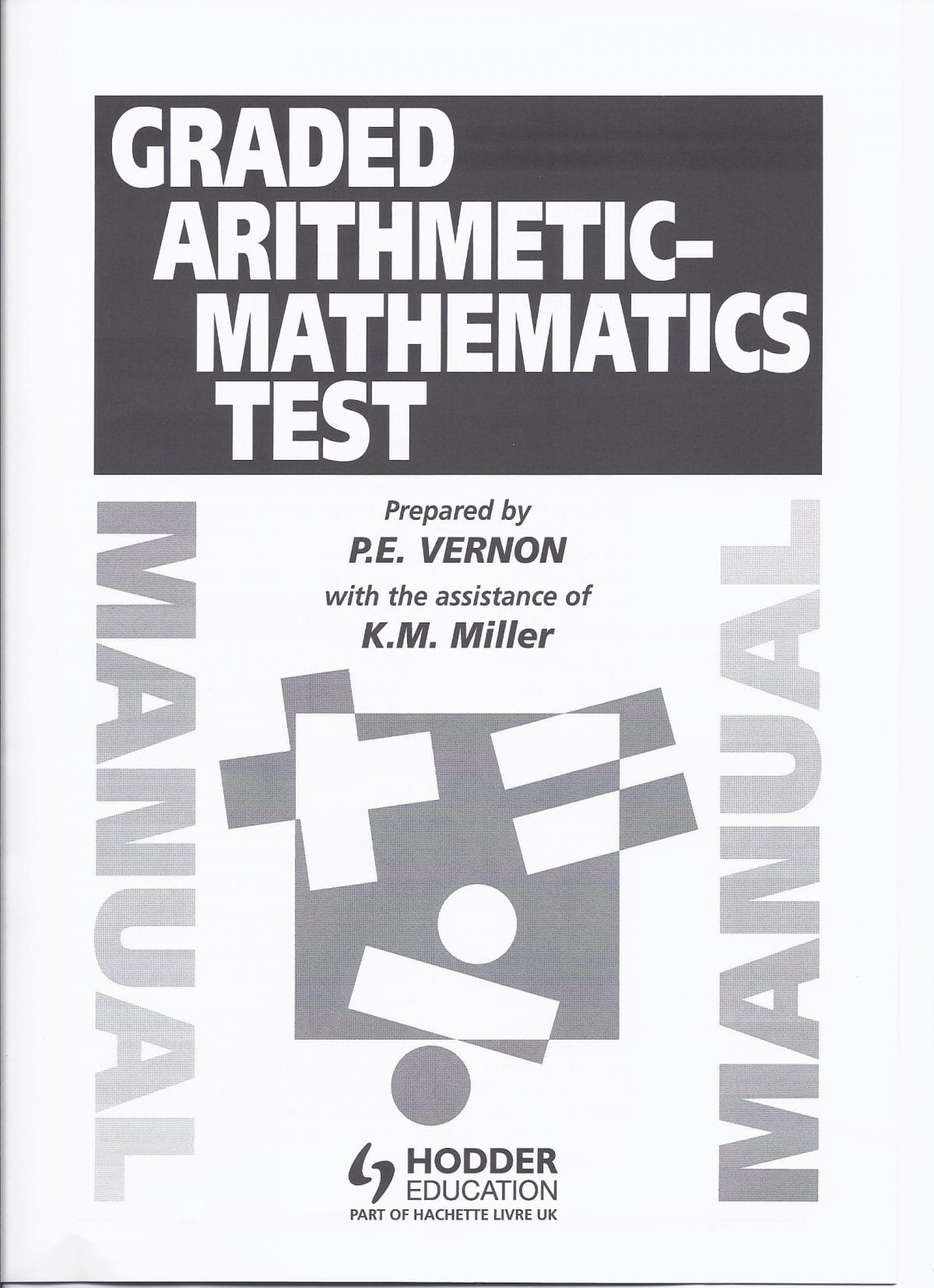 Graded Arithmetic Maths Test - Specimen Set - Partners in Education