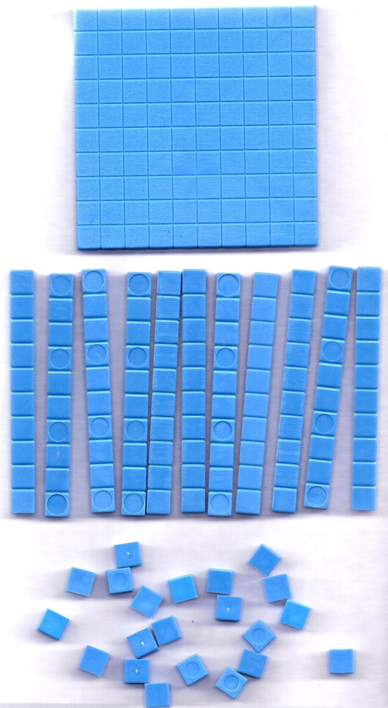 Base ten blocks - individual set - Partners in Education