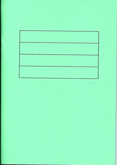 Green writing book - Partners in Education