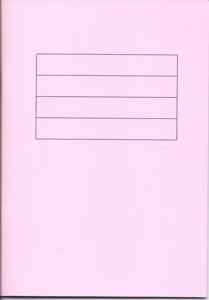 Pink Writing Book - Partners in Education