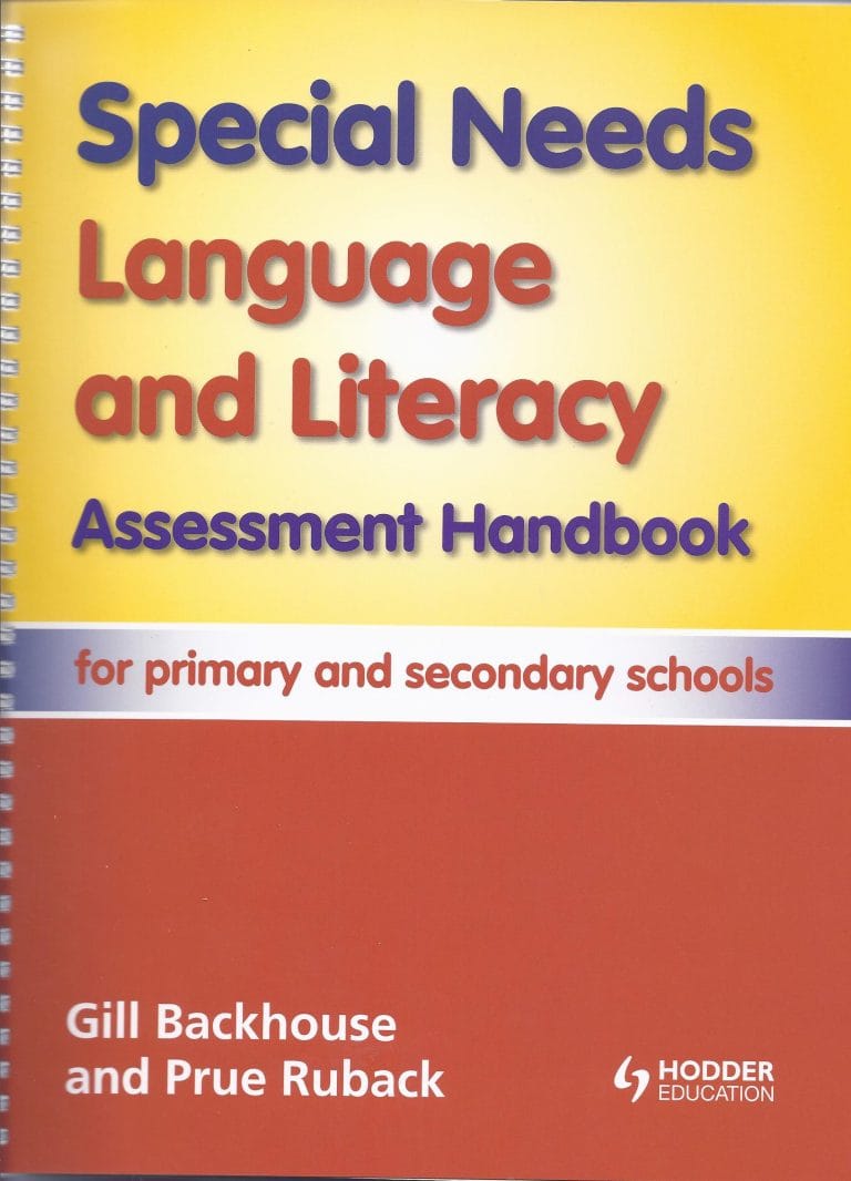 Special Needs Language and Literacy Assessment Handbook - Partners in ...