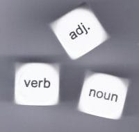 Dice Parts of speech - Partners in Education